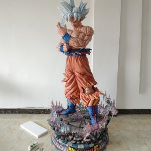 Giant Goku Statue Dragon Ball Z Super Saiyan Goku Statue ...