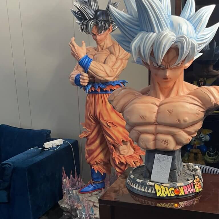 Giant Goku Statue Dragon Ball Z Super Saiyan Goku Statue ...