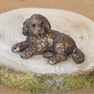 Cockapoo Bronze Sculpture For Sale - SevenTreeSculpture