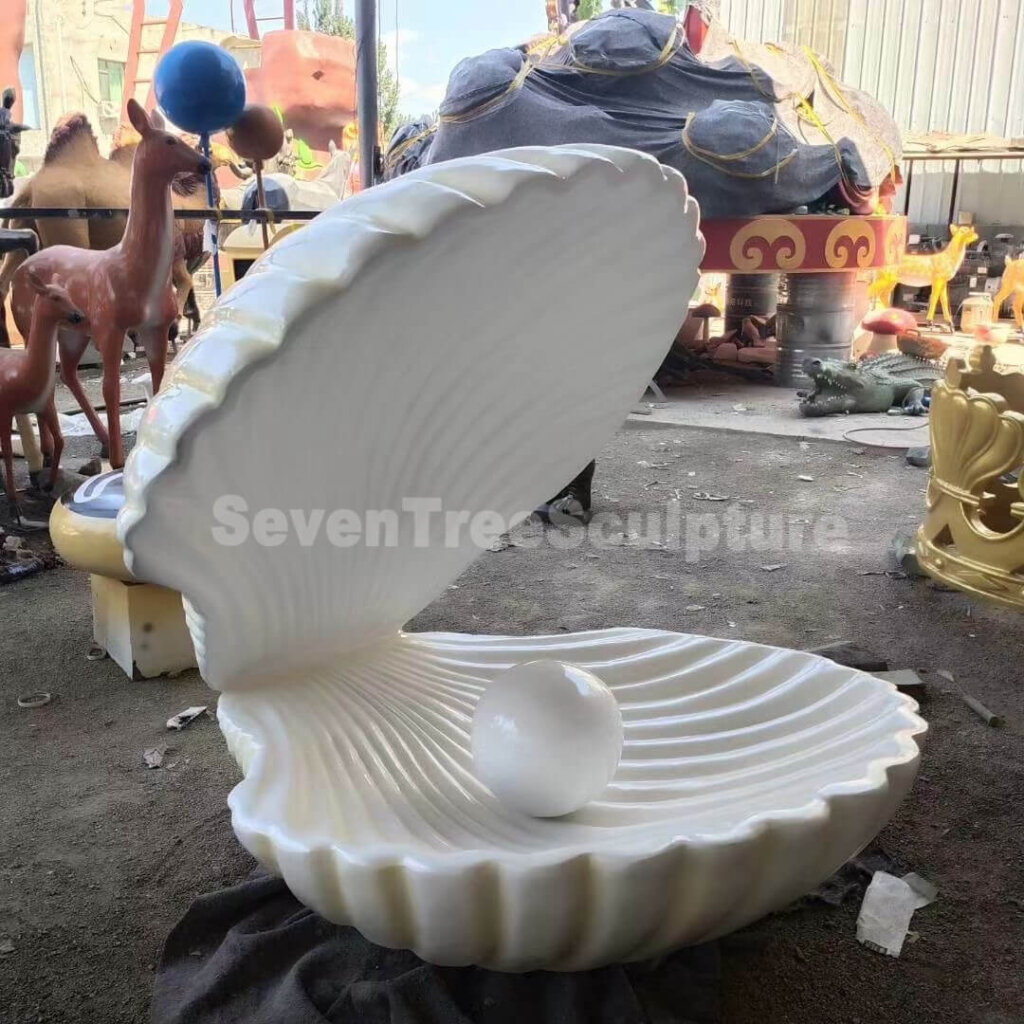 Custom Fiberglass Sea Creature Sculpture - SevenTreeSculpture
