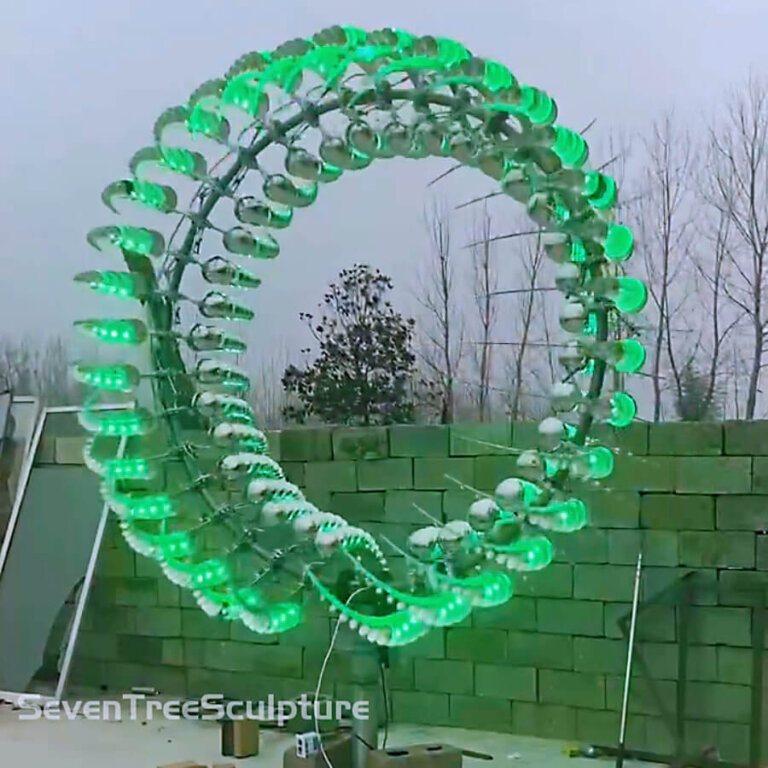 Wind Kinetic Sculpture For Sale - SevenTreeSculpture